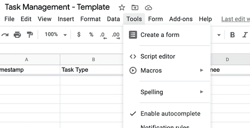 A Guide to Basic Task Management with Google Sheets | Blog
