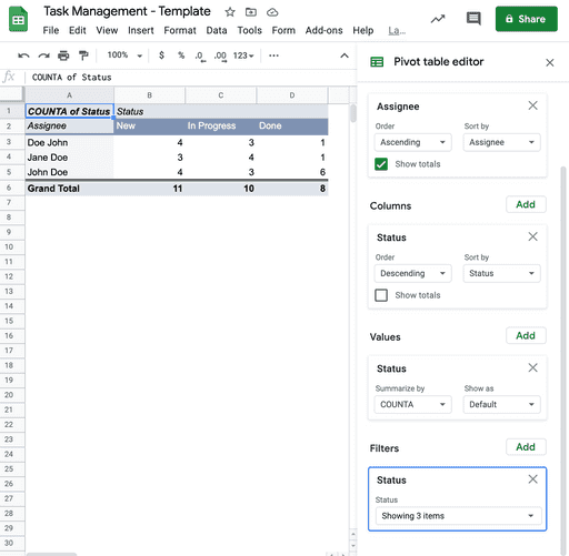 A Guide to Basic Task Management with Google Sheets | Blog